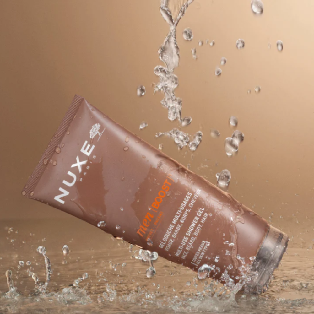 Nuxe Men [Boost]³ Multi-Use Shower Gel for All Skin Types - SweetCare ...