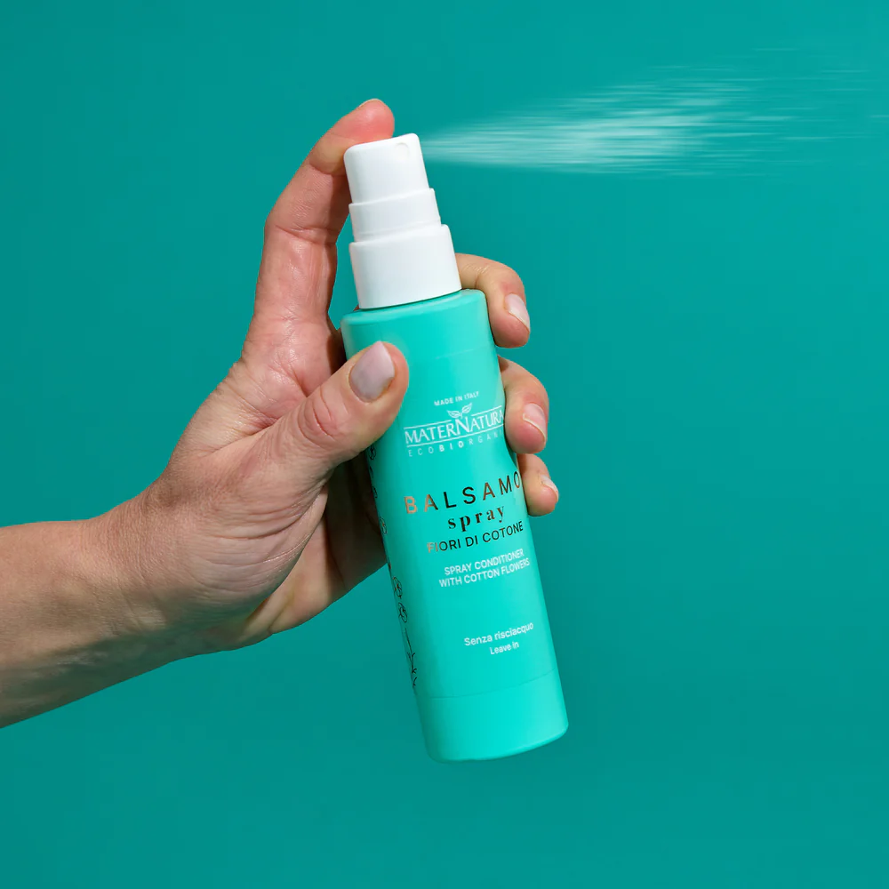 Maternatura Vaporise l'après-shampoing sans rinçage avec des fleurs de ...