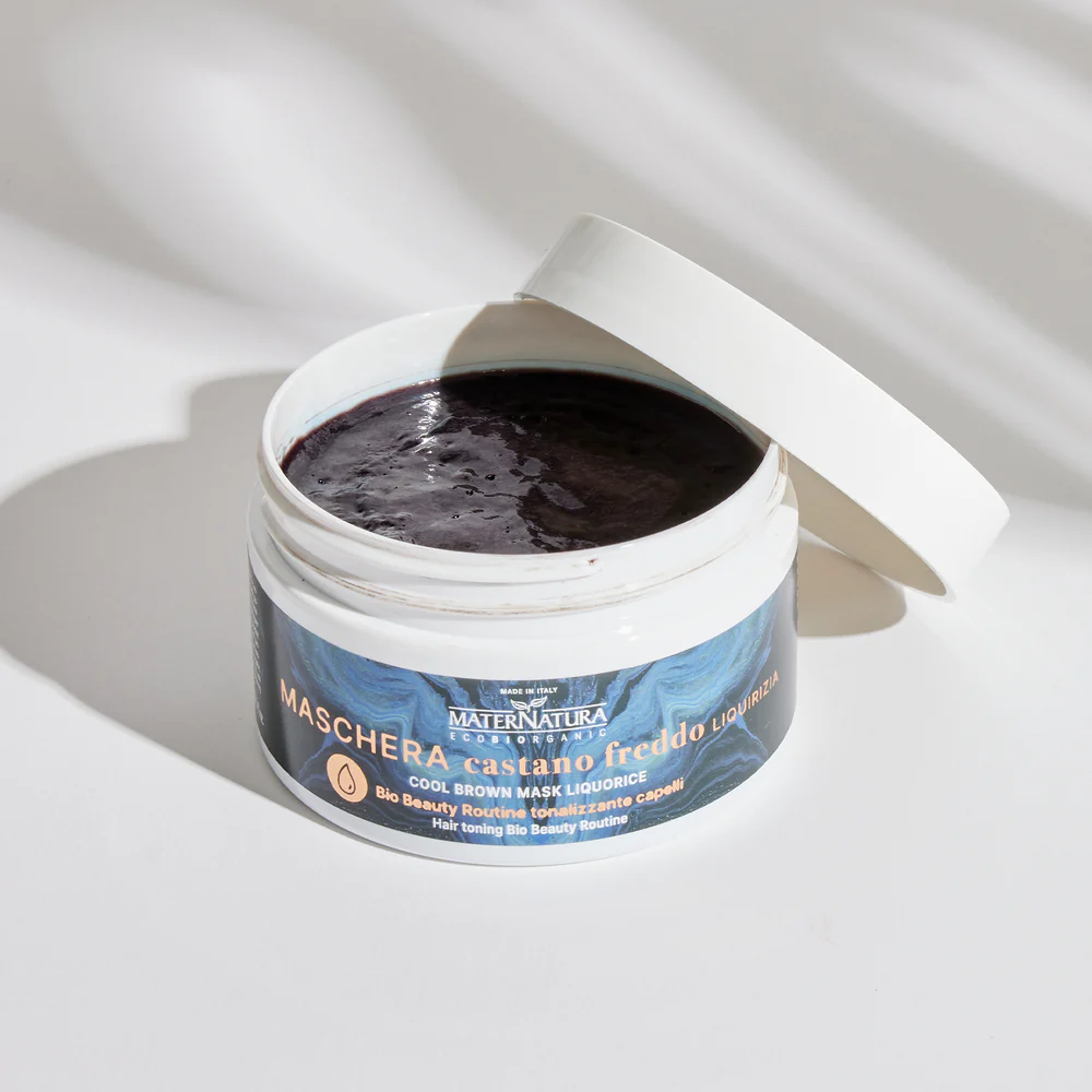 Maternatura Cold Brown Hair Mask Liquorice - SweetCare Slovenia
