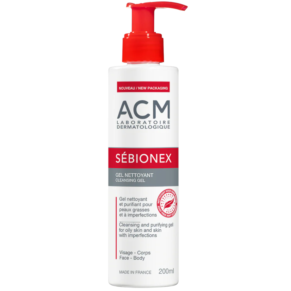 ACM Laboratoire Dermatologique Sébionex Cleansing Gel for Oily Skin - SweetCare Mauritius