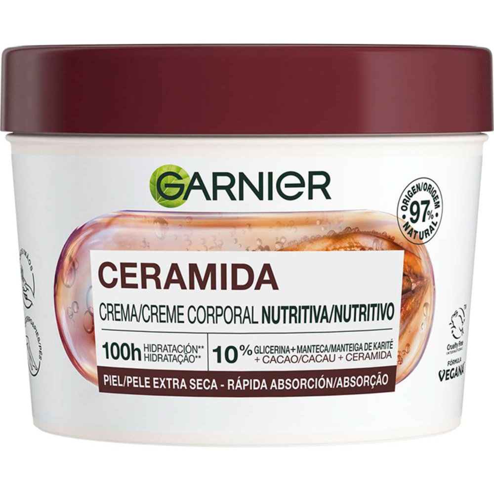 Garnier 适用于极干性皮肤的神经酰胺身体乳霜 - SweetCare China