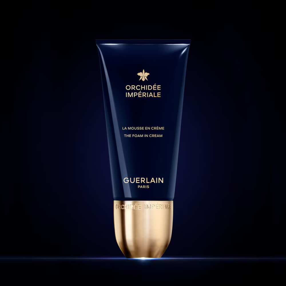 Guerlain Orchidée Impériale the Facial Foam in Cream - SweetCare Japan