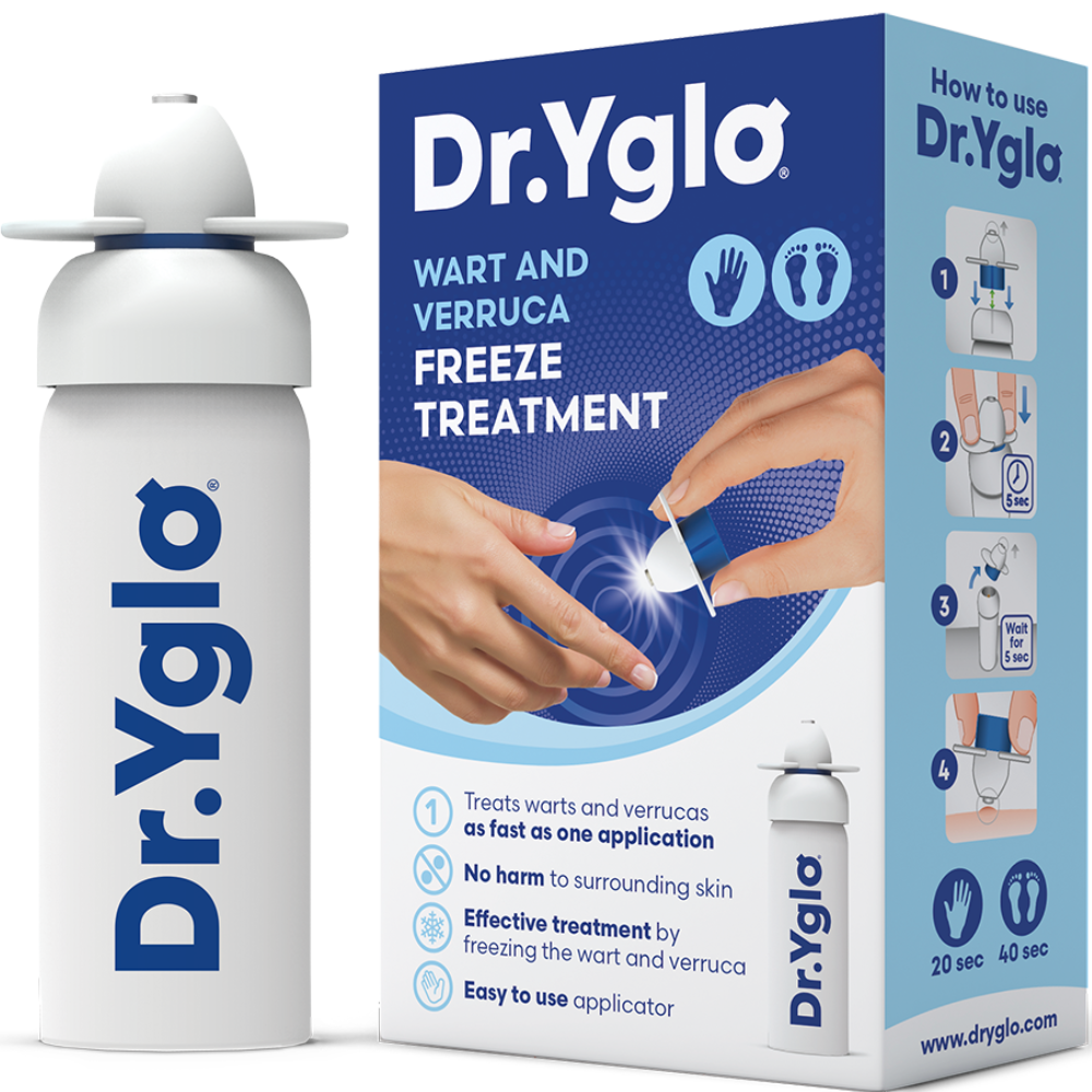 Dr. Yglo Wart and Verruca Freeze Treatment Hands and Feet - SweetCare ...