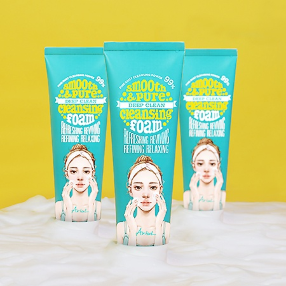 Ariul Stress Relieving Cleansing Smooth and Pure Deep Clean Face ...