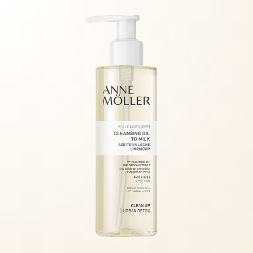Anne Möller Clean Up Cleansing Face Oil To Milk - SweetCare Mauritius