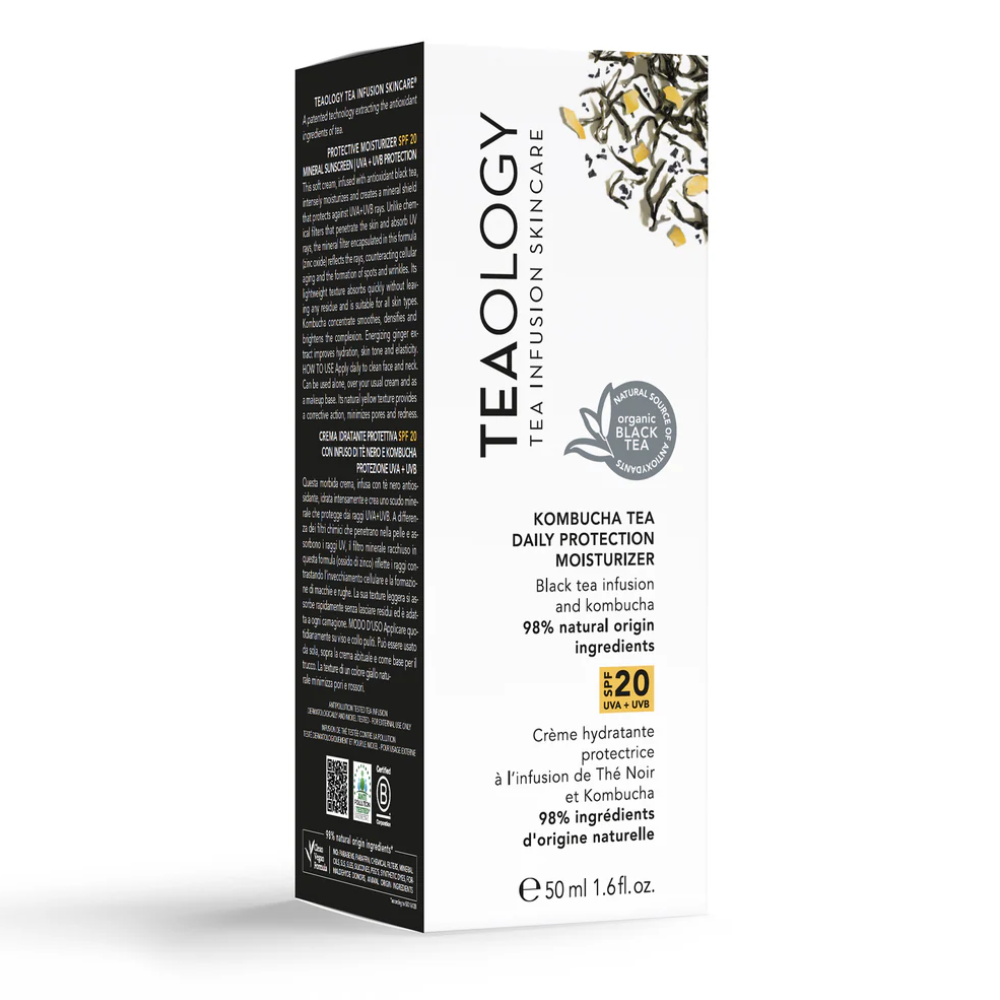 Teaology Kombucha Tea Daily Protector Moisturizer SPF20 - SweetCare ...