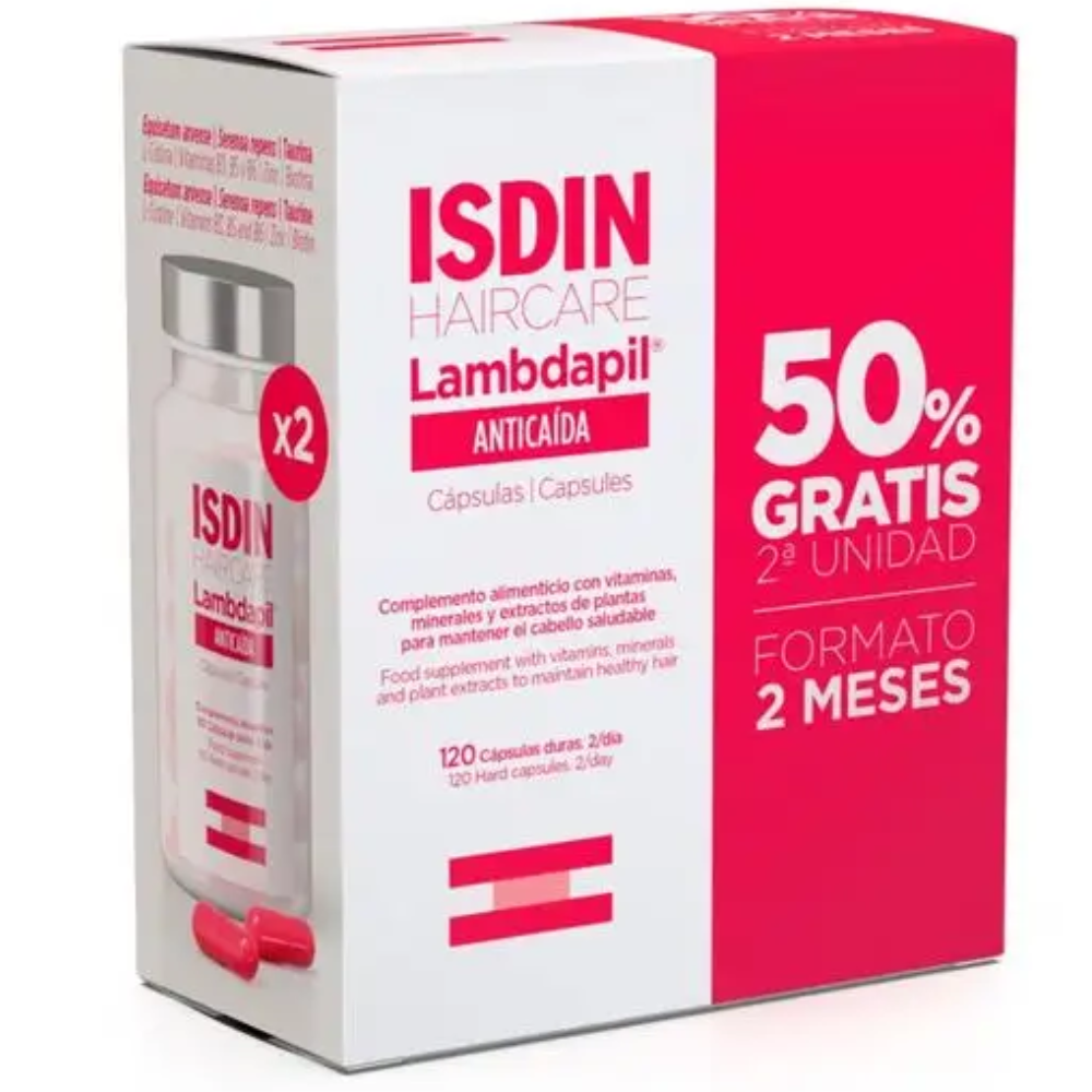 Isdin Lambdapil Anti Hair Loss Capsules - SweetCare Kenya